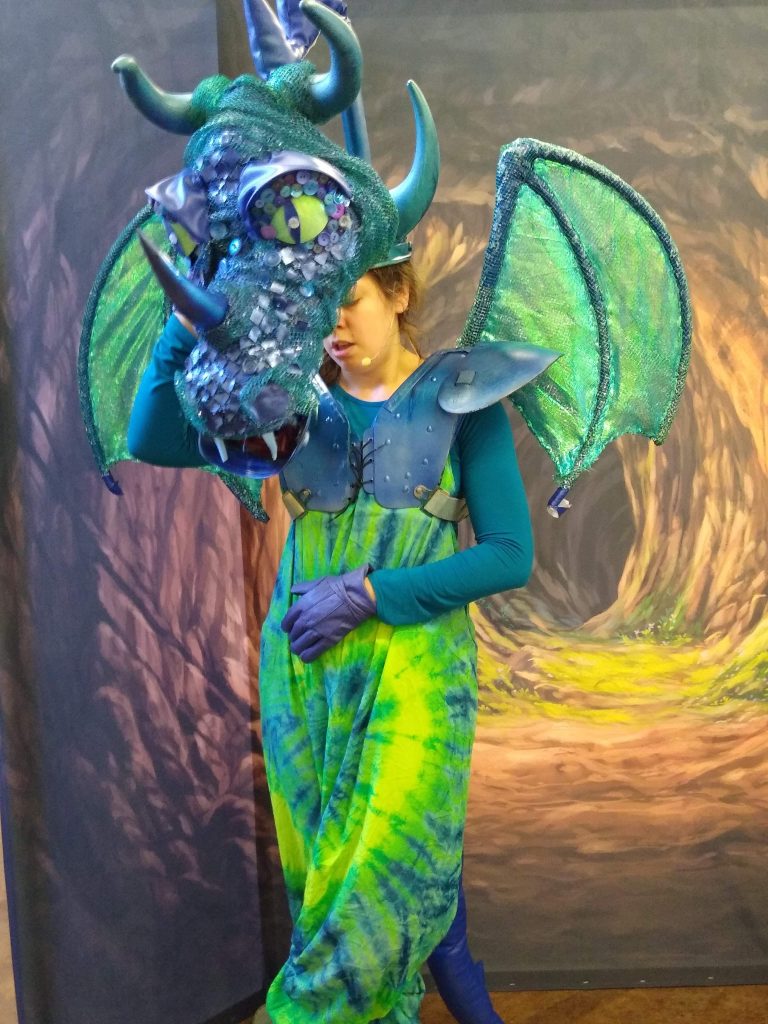 Theatre – Puppets, Masks & Costumes – They Shout Hello